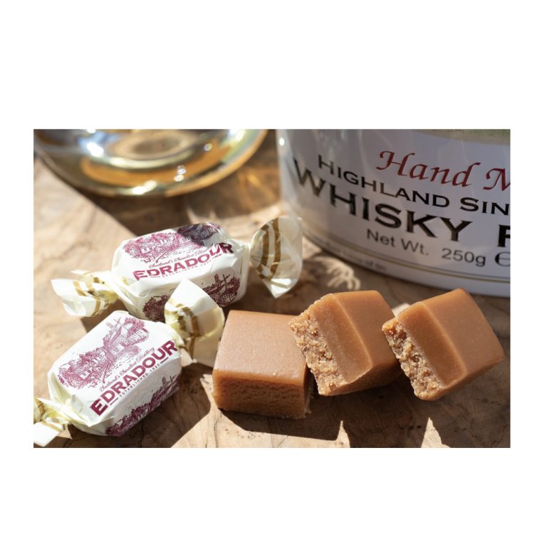 Edradour Malt Whisky Fudge Tin 250g - Gardiners