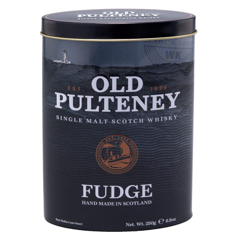 Edradour Malt Whisky Fudge Tin 250g - Gardiners
