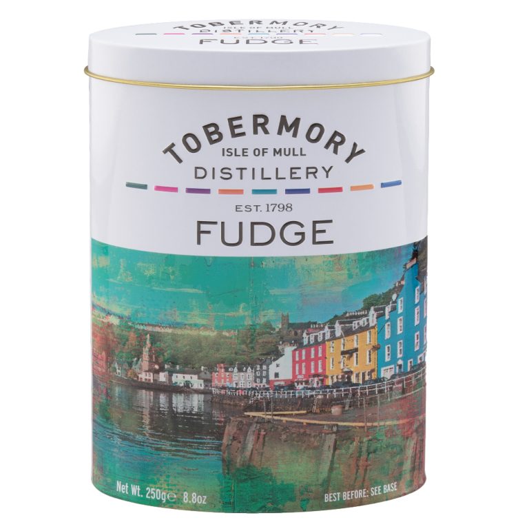 Edradour Malt Whisky Fudge Tin 250g - Gardiners